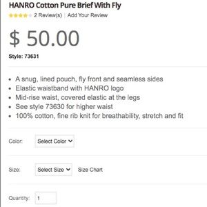 Hanro | Underwear & Socks | Mens Briefs Hanro From Switzerland | Poshmark
